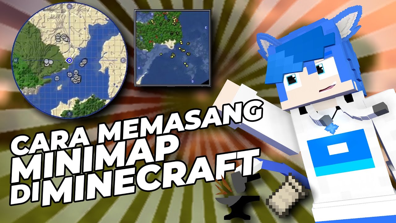 Tutorial Cara Memasang Minimap Di Minecraft 1.19 - YouTube
