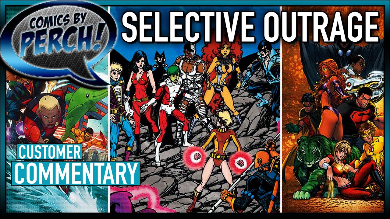 Selective outrage in comics - YouTube