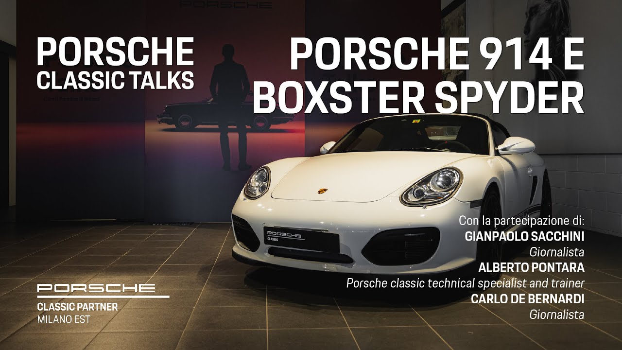 PORSCHE 914 e BOXSTER SPYDER | Porsche Classic Talks 2024 | EP.1 - YouTube
