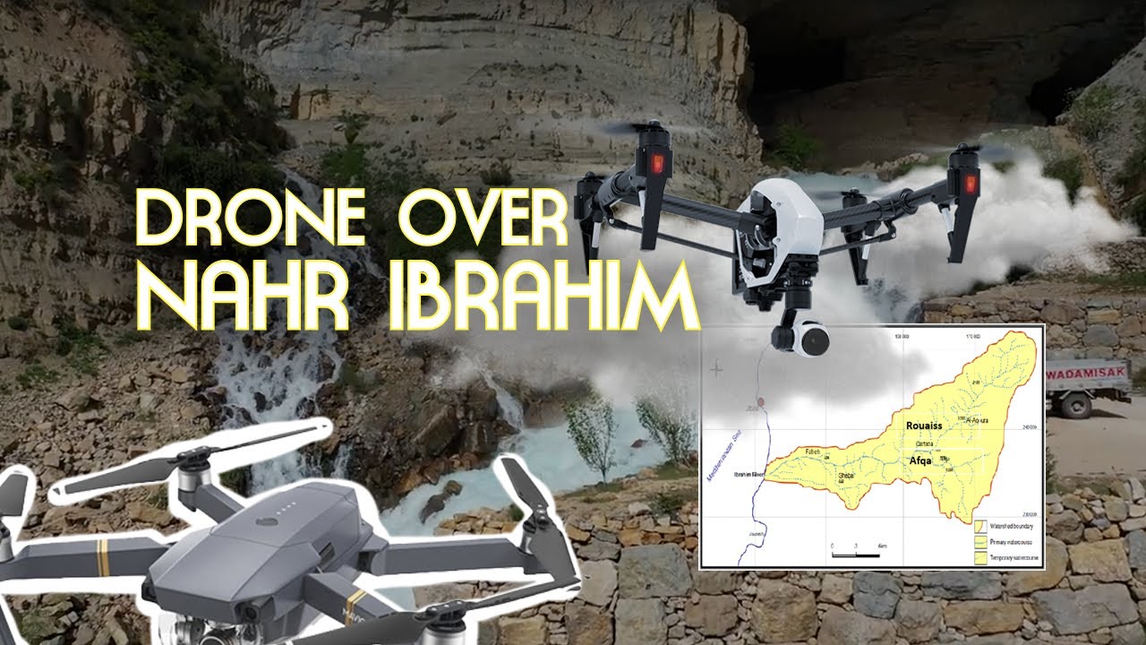 Drone Over the Nahr Ibrahim River Basin: Mesmerizing Nature and ...