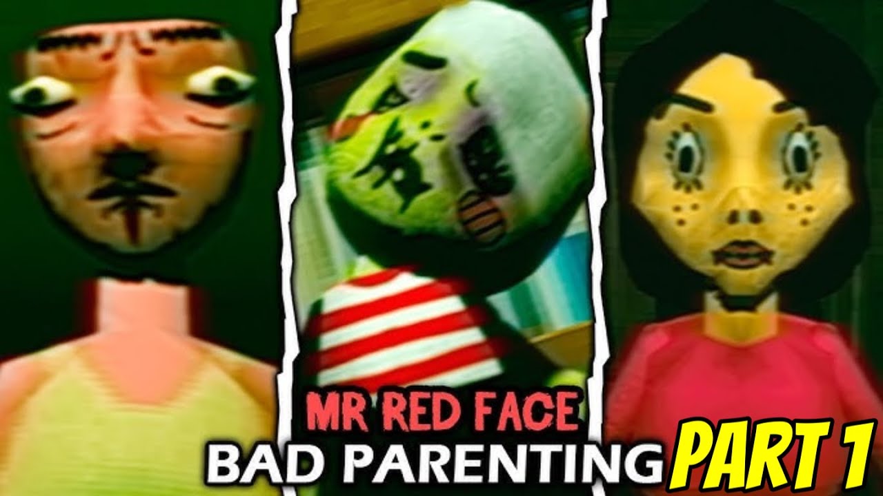 Bad Parenting: Mr Red Face | This Game Is REALLY CRAZY🤦‍♂️😡💥(4K) - YouTube