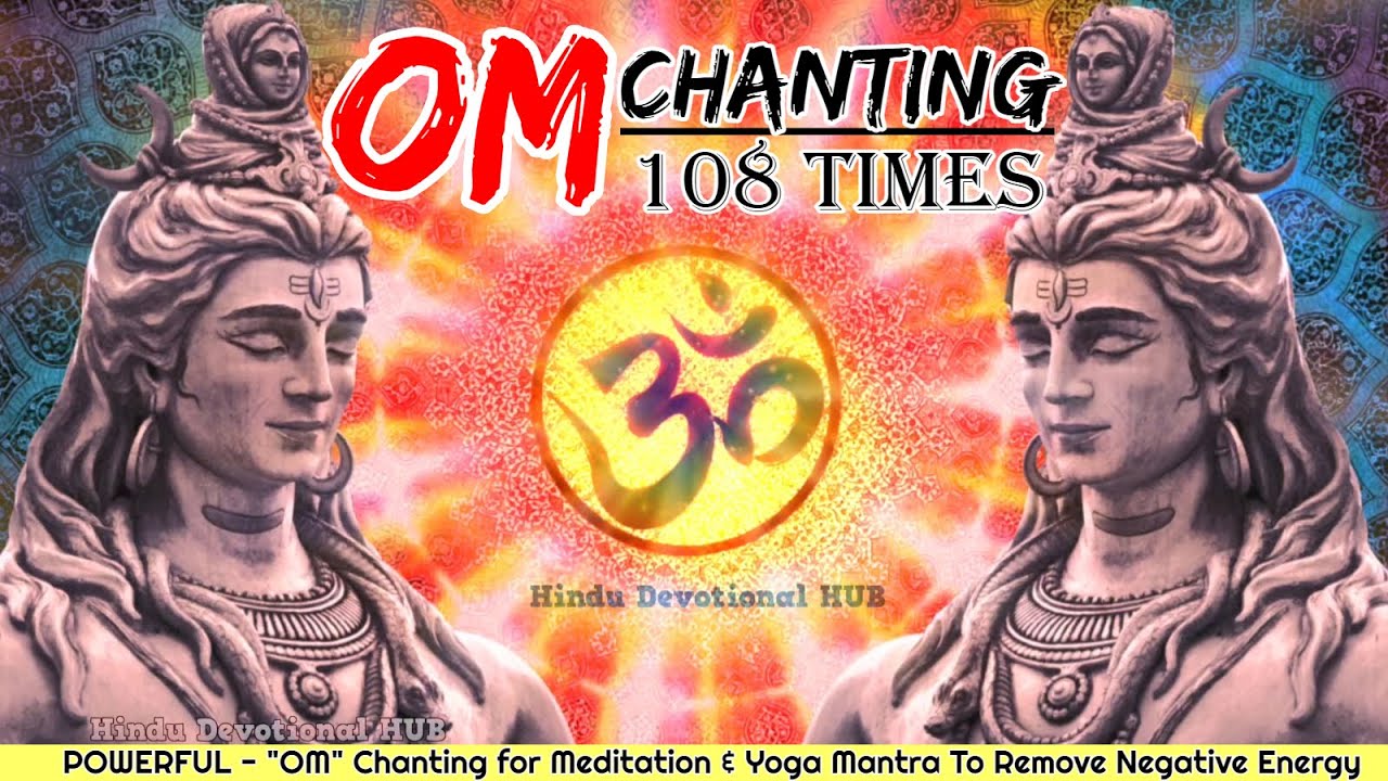 Om Chanting 108 Times In 10 Minutes Om Japa For Meditation Yoga