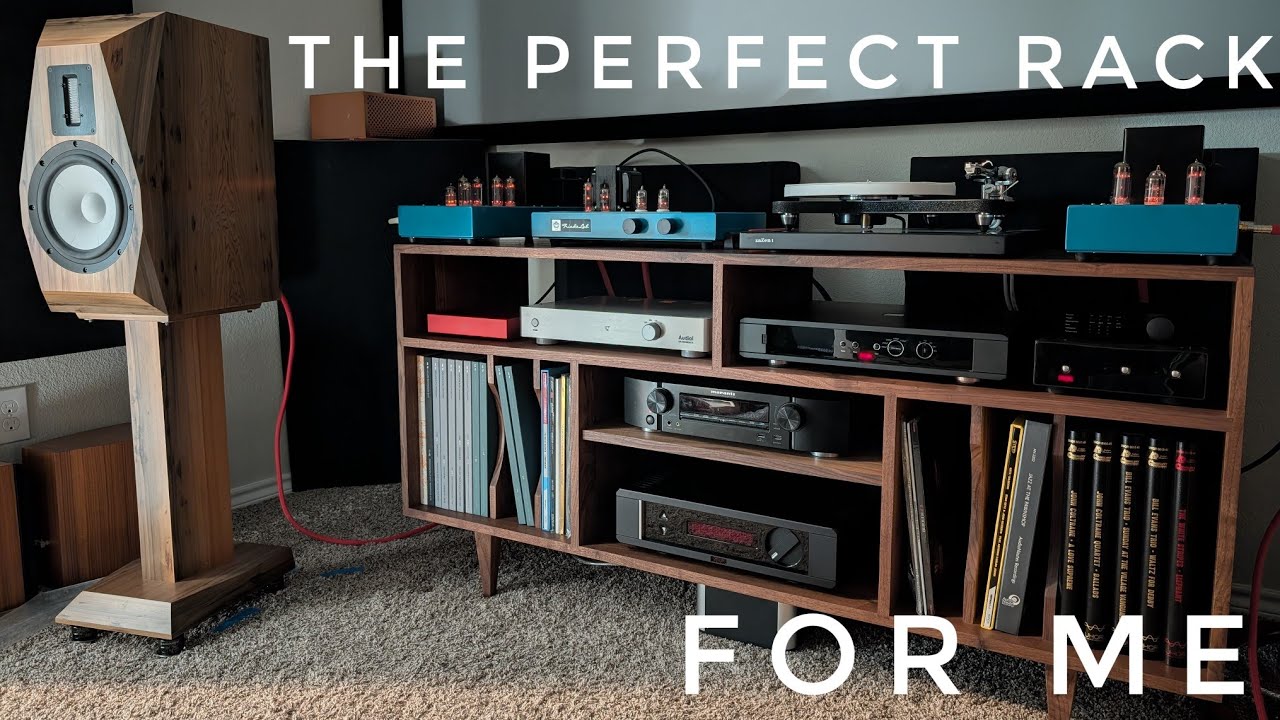 Designing my own Audio Rack! - YouTube