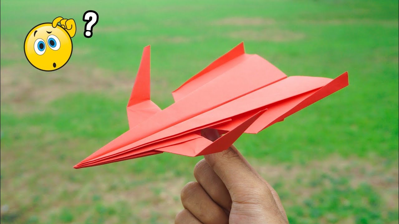 DIY - Membuat Pesawat JET dari Kertas - Super Canard - YouTube