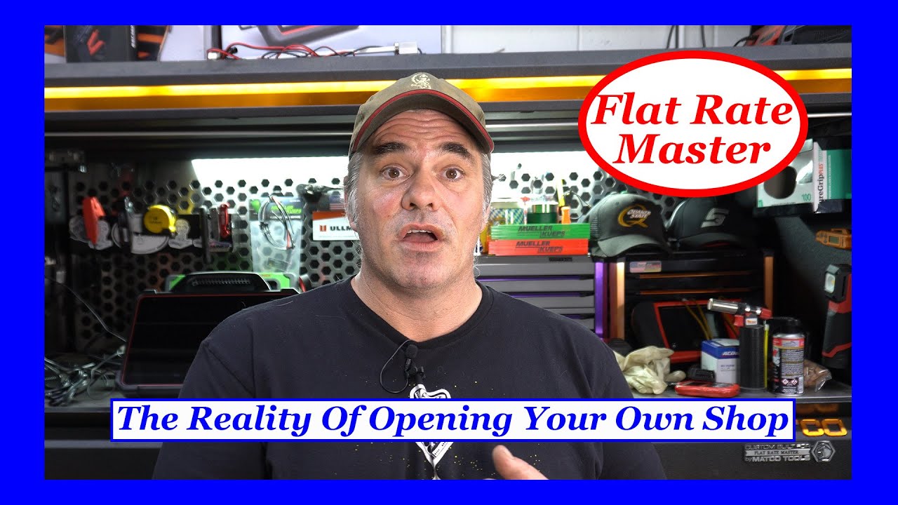The Reality Of Opening Your Own Automotive Repair Shop - YouTube