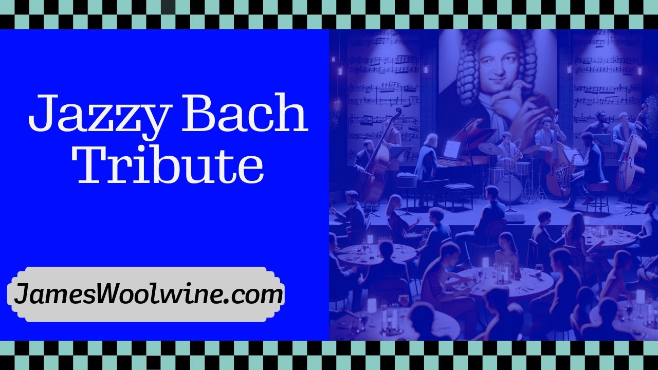 On Piano | 'Jazzy Bach Tribute' by James Woolwine - YouTube