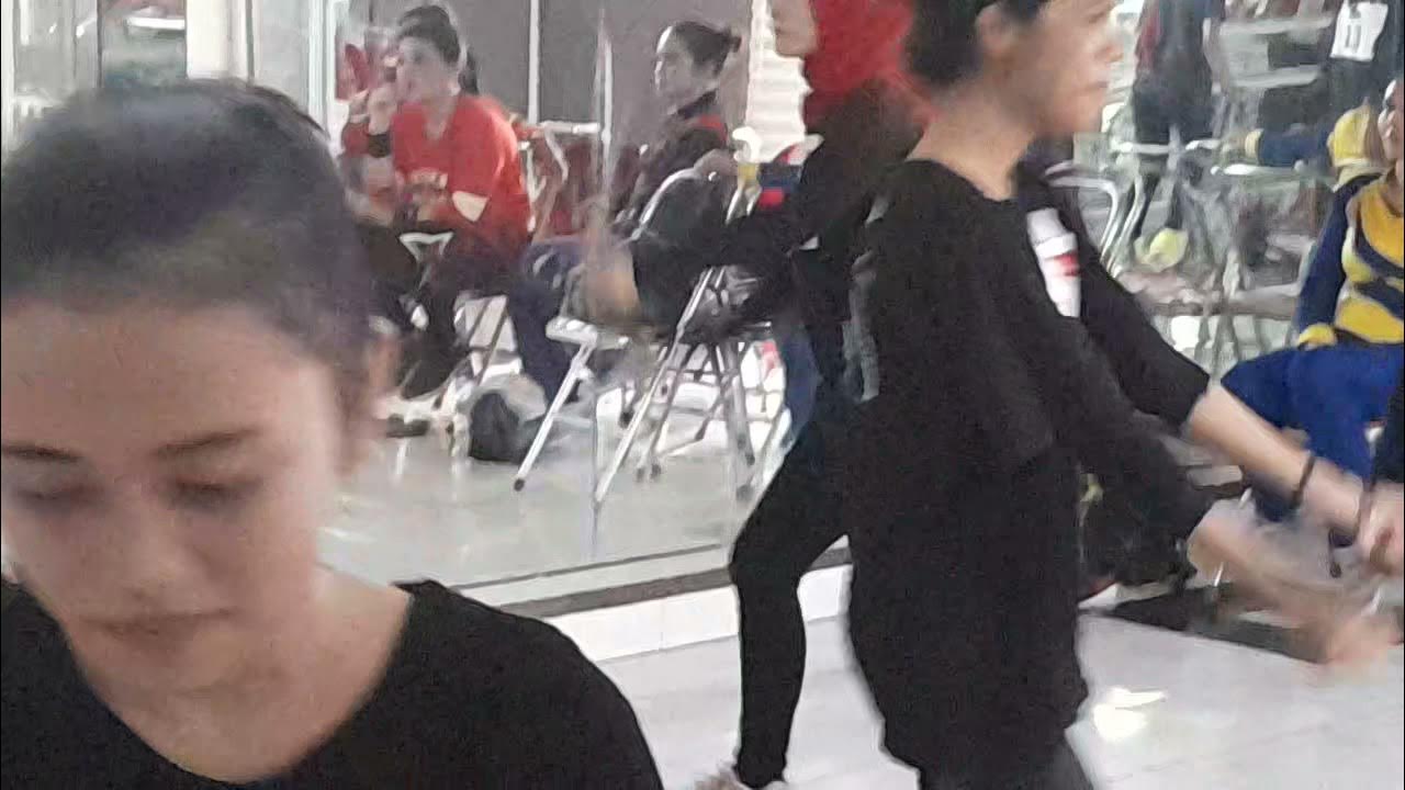 ujian praktek senam sehat Riau Bangkit oleh peserta didik Lkp senam pesona - YouTube