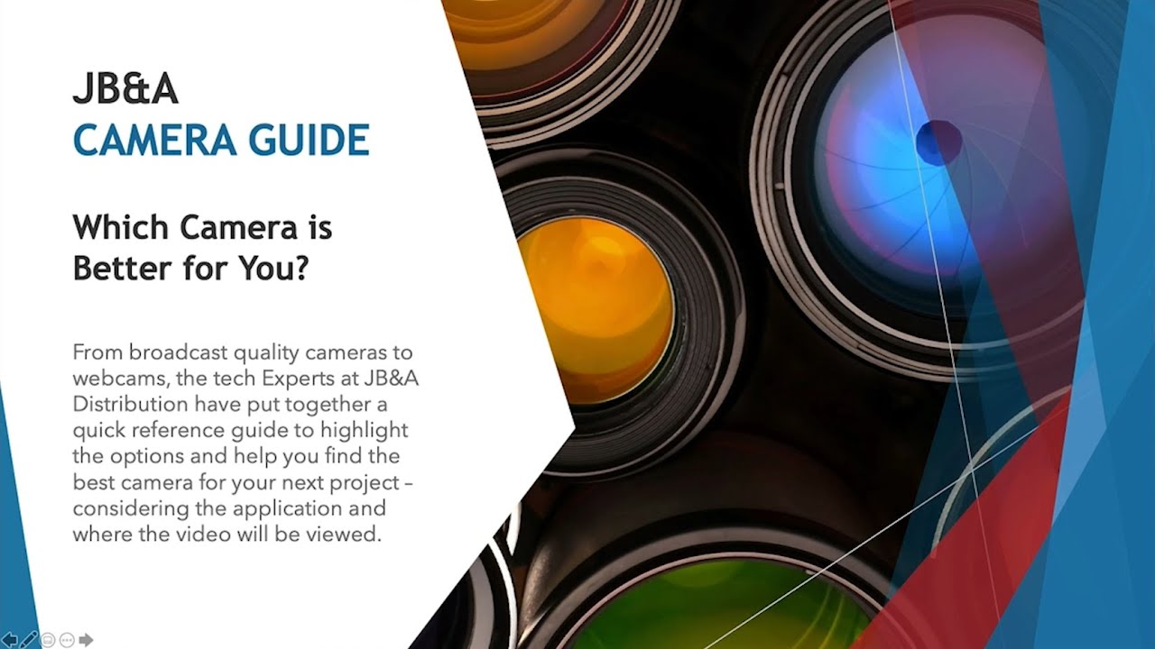 JB&A Camera Guide 2020 - YouTube