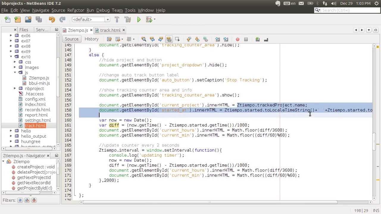Lección 13 - Intervalos con JavaScript - YouTube