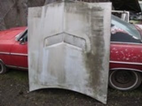 1972 Ford Torino GTS Ranchero Hood - YouTube