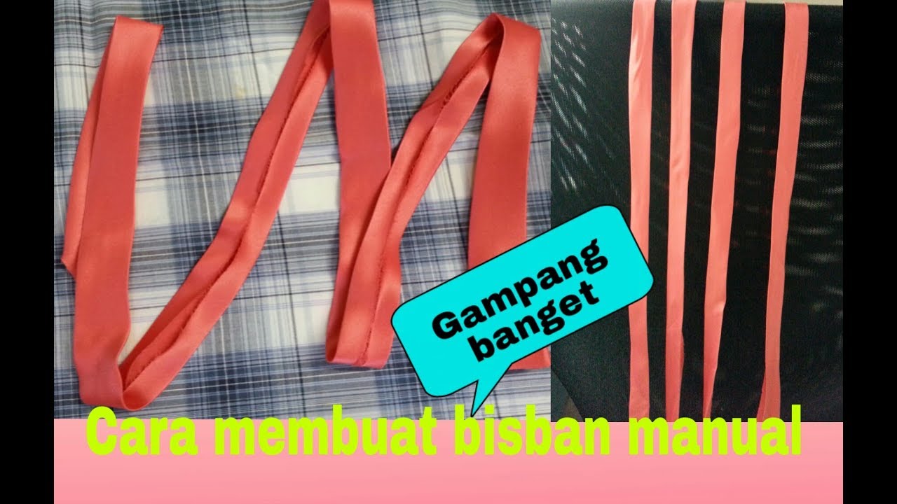 Cara membuat bisban manual sangat mudah - YouTube