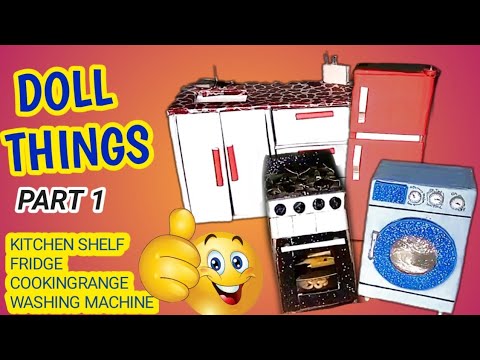 Doll Thing Review|Diy doll things|doll furniture - YouTube