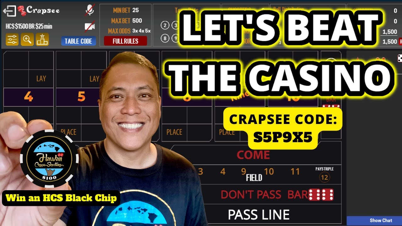 The Random Roller comes through with awesome rolls! Live Craps Play ...