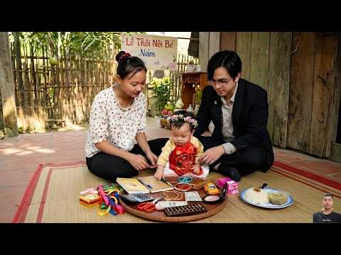 1 aylık bebeklerinin gelecekteki eşyaları seçmesini sağlayan James ve Diep, şaşırtıcı bir sonla karş