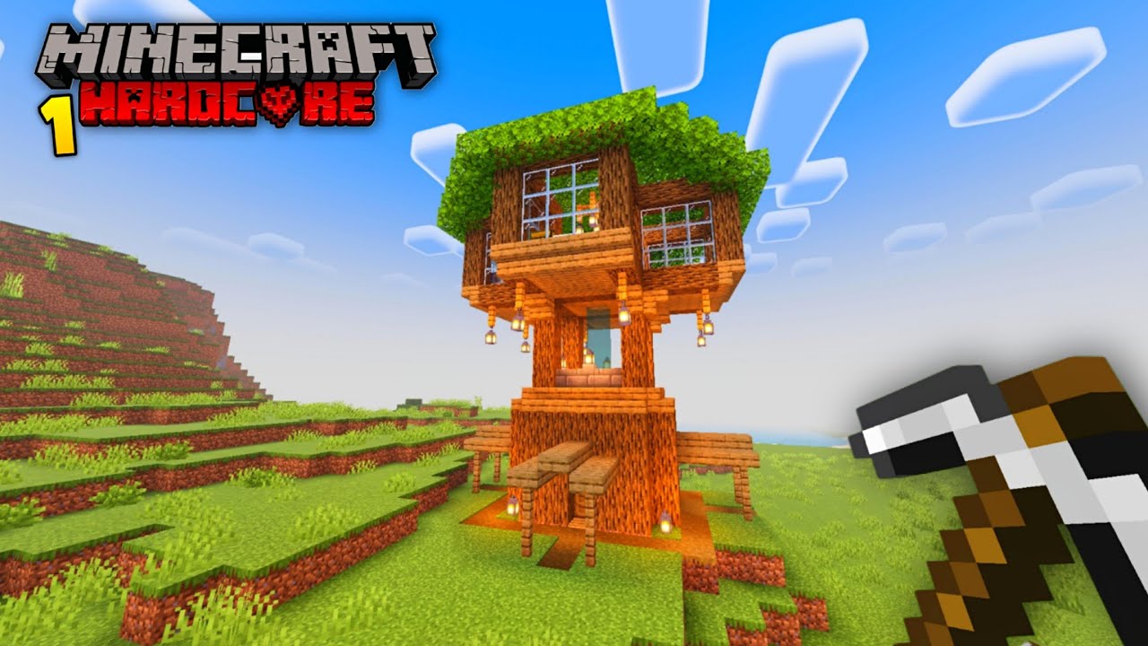 My Perfect Start In Minecraft Hardcore | #1 | Bigshot Gamerz - YouTube