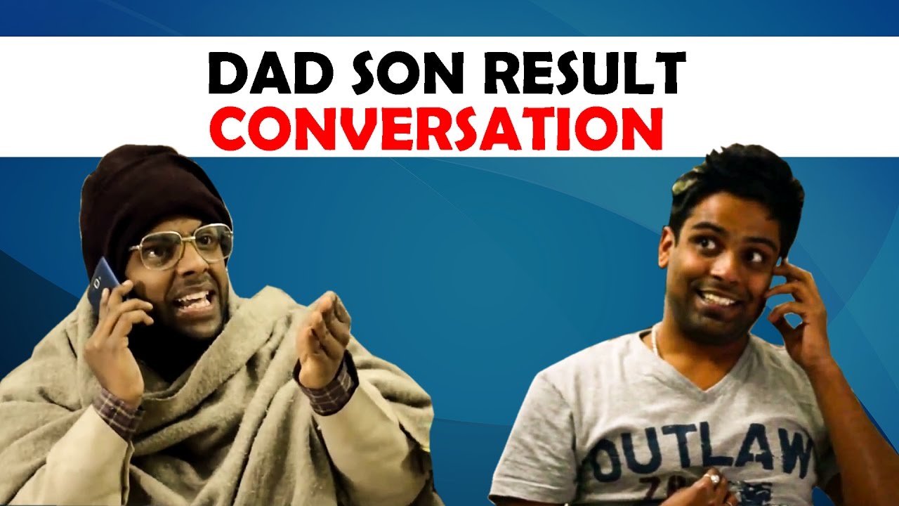 Dad Son Result Conversation | The Half Ticket Shows - YouTube