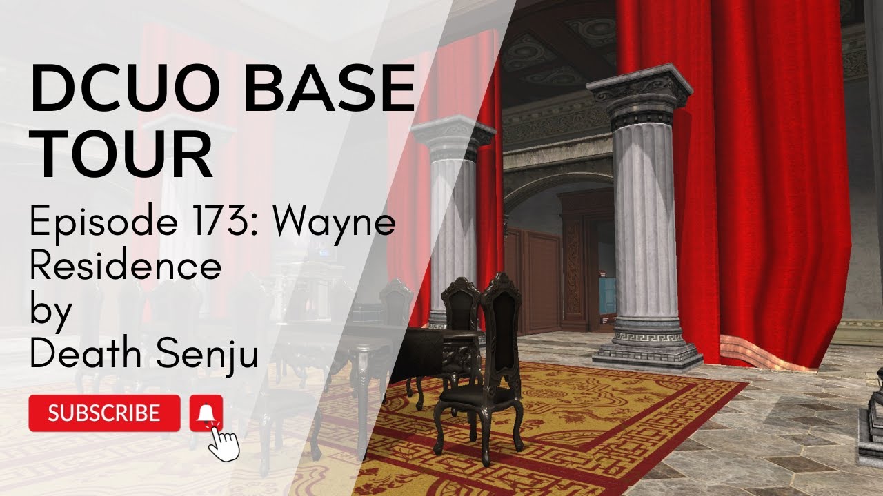 -DCUO Base Design- Episode 173: Wayne Residence by Death Senju - YouTube