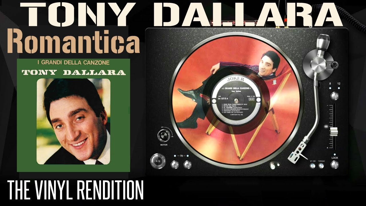 A5 TONY DALLARA: Romantica | The Vinyl Rendition - YouTube