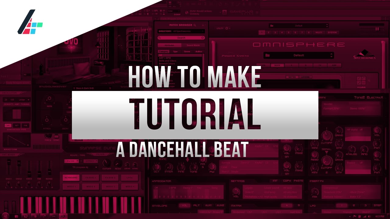 How To Make A Dancehall Beat - "Making Of Krampus Riddim" Tutorial ...