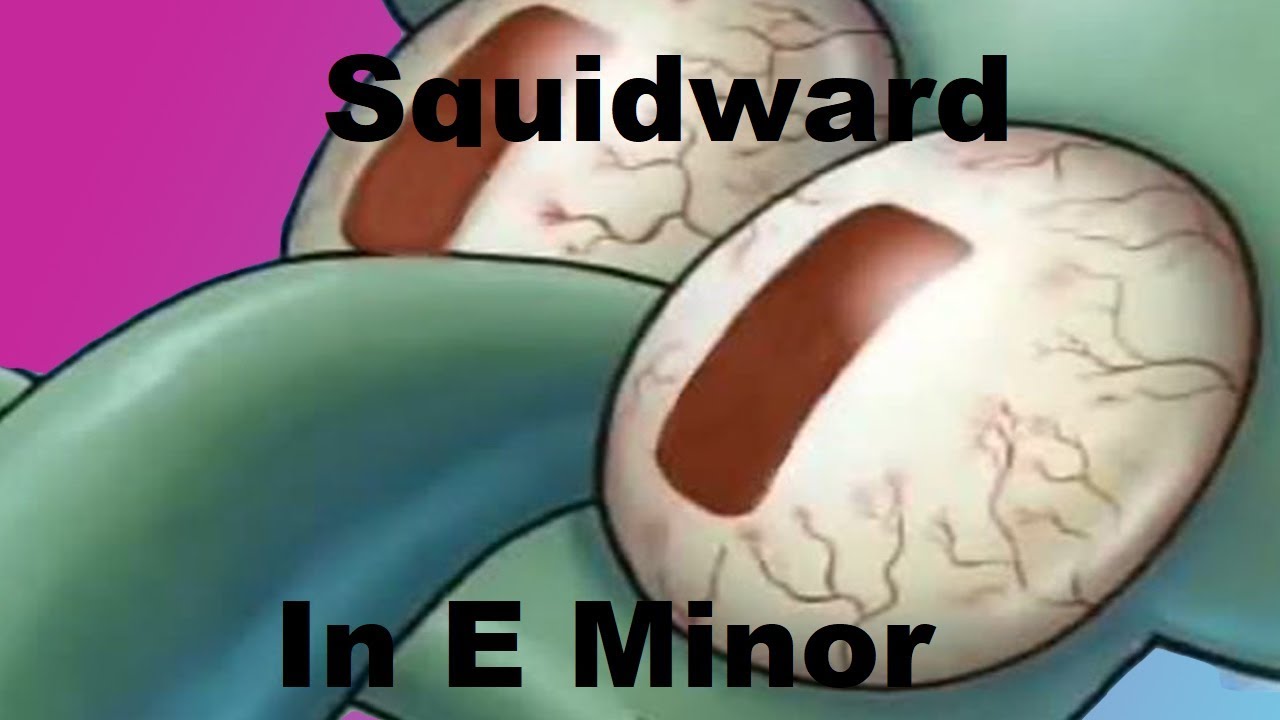 Squidward in E Minor- Shooting Stars - YouTube