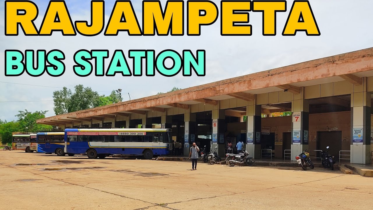 APSRTC BUS STATION RAJAMPET | ANNAMAYYA DISTRICT #apsrtc #rajampeta # ...