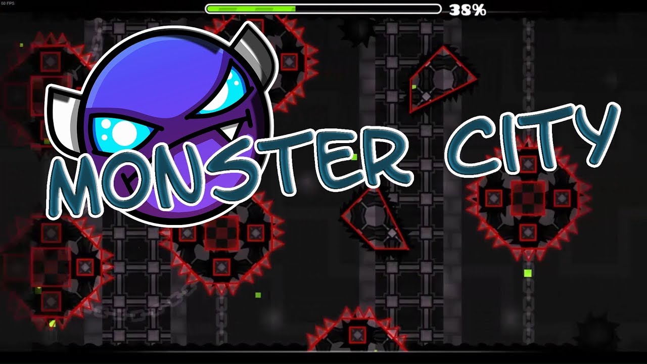 [Geometry Dash] Monster City | GD HighLights #4 - YouTube