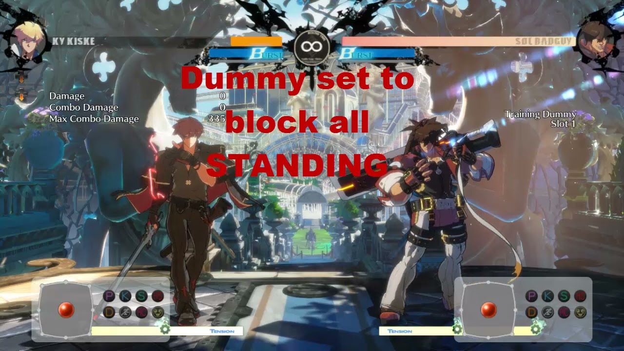 GG Strive - Ky High/Low Frametrap Mixup after Hs DP RC - YouTube