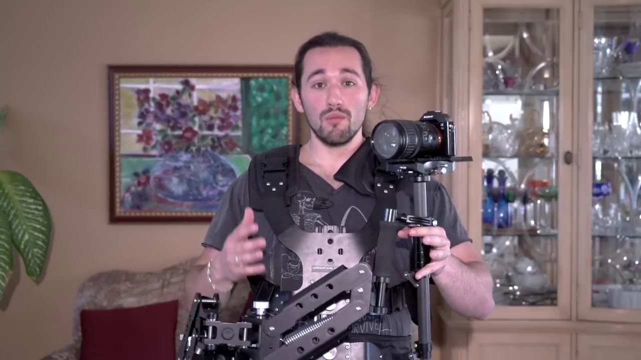 Camgear Dual Arm Vest Body mounted Camera Stabilization system | Load ...