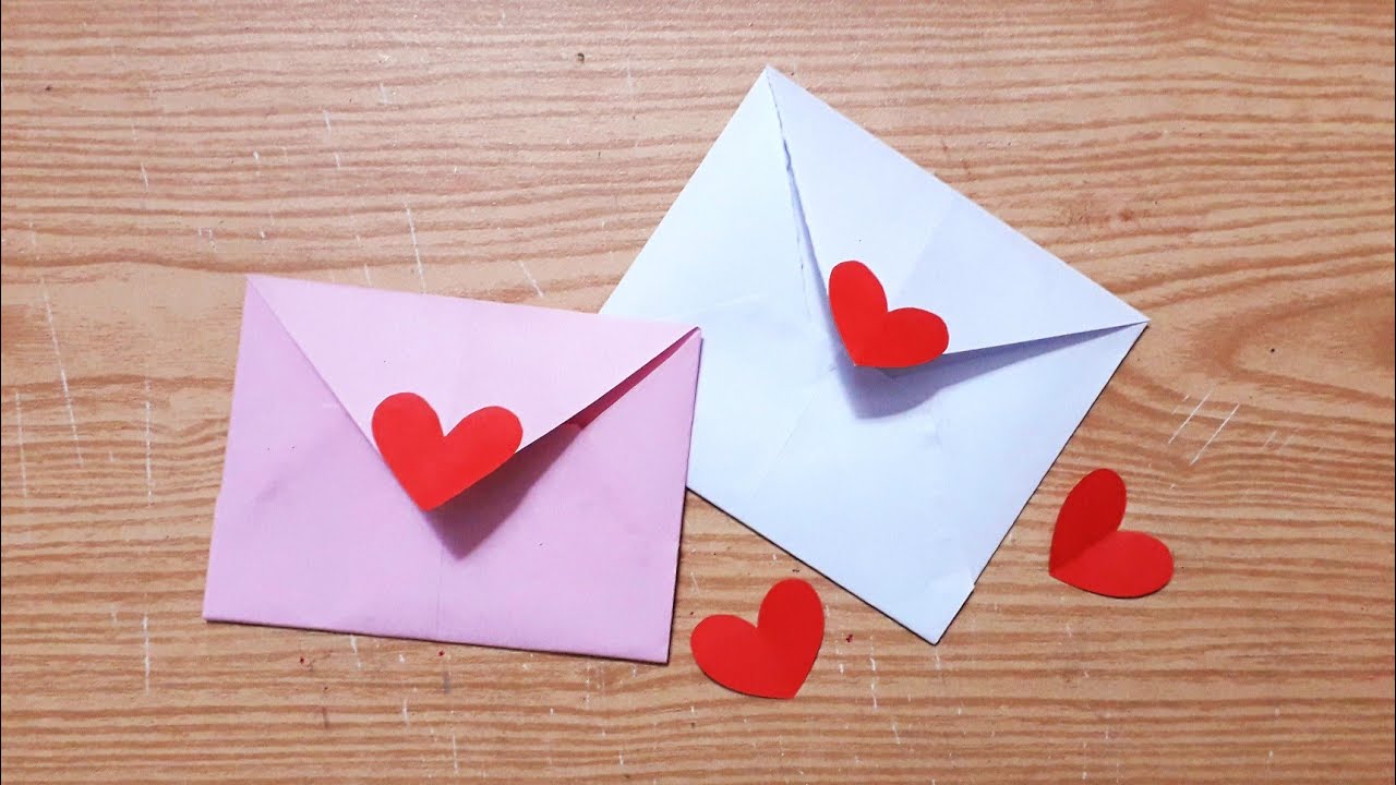 DIY - Paper Envelope | How to Make Paper Envelope Easily | Paper Craft ...