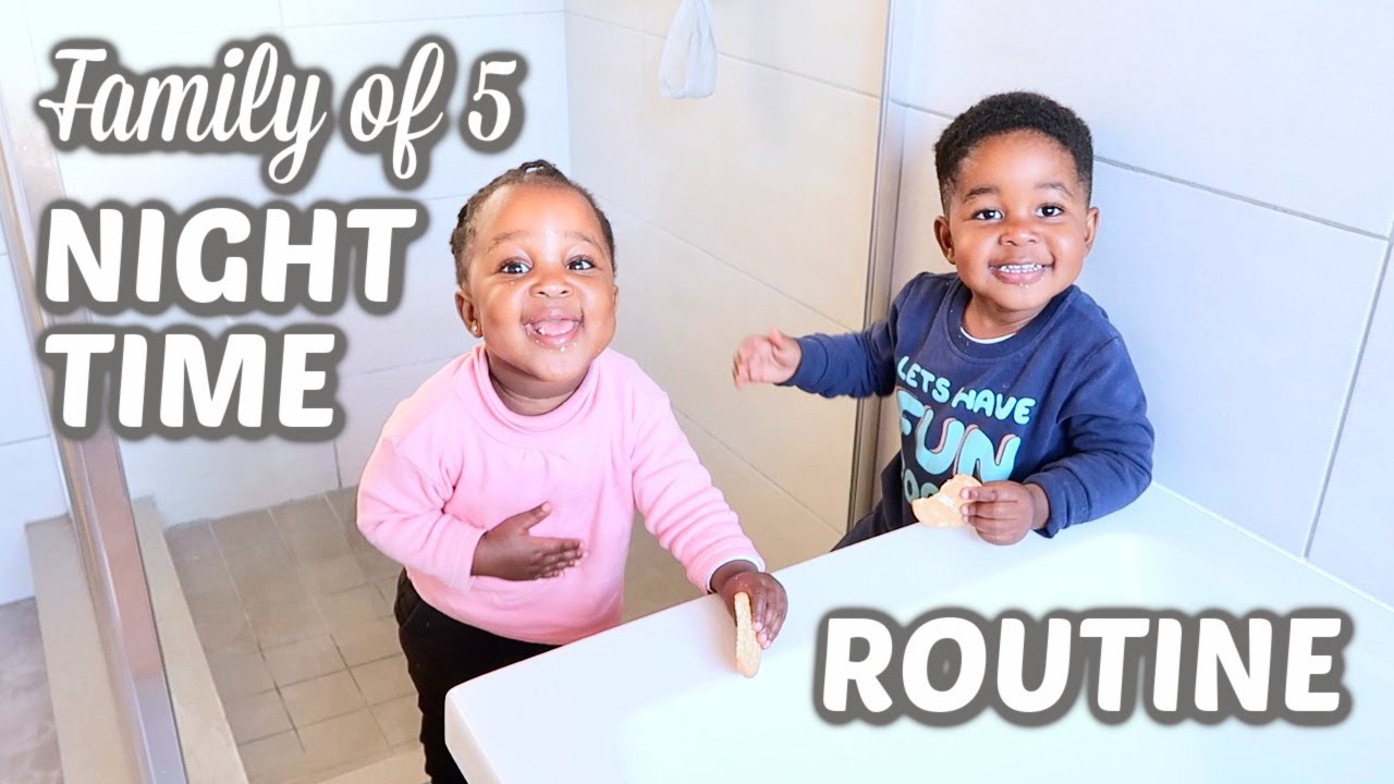 OUR EASY FAMILY NIGHT TIME Routine - 2021 || Mommy and Baby Approved ...