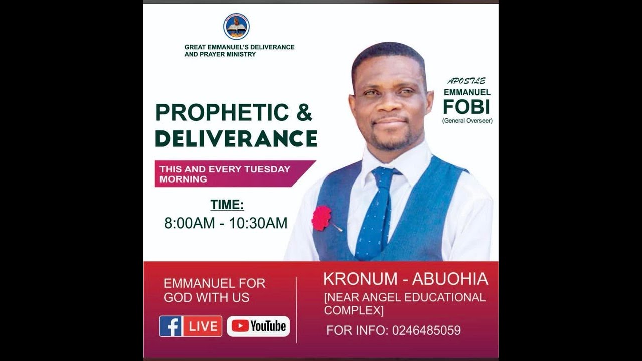 SUNDAY SERVICE ( REV. EMMANUEL FOBI) - YouTube