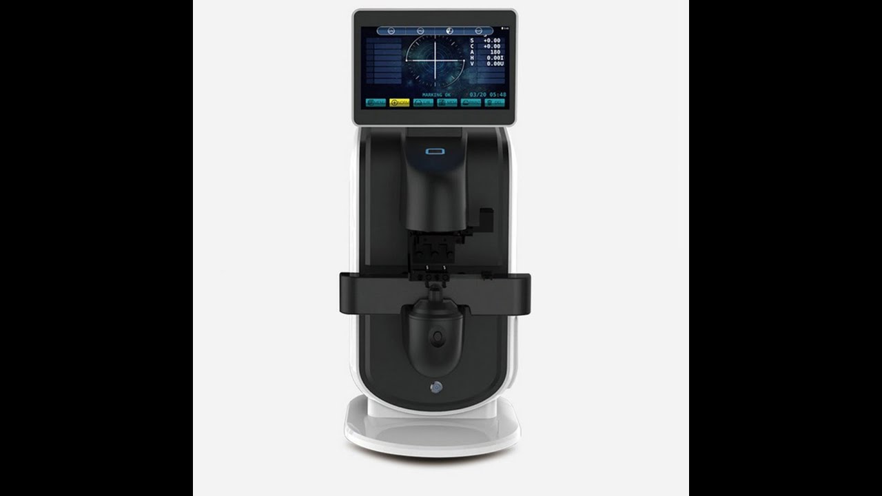 Optometry equipment LM-700 auto lensmeter lensometro - YouTube
