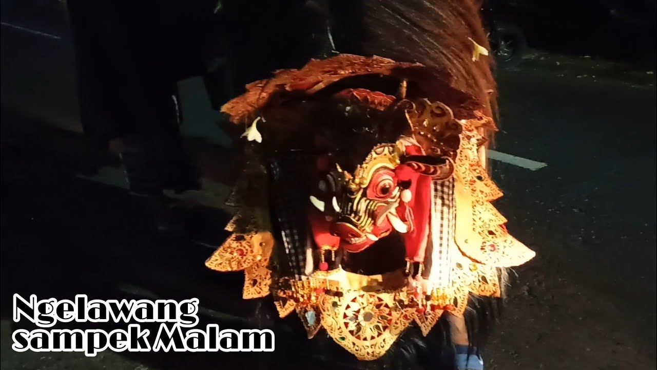 Ngelawang Barong Bangkung Di Pererenan - Penampahan Galungan 2022 - YouTube