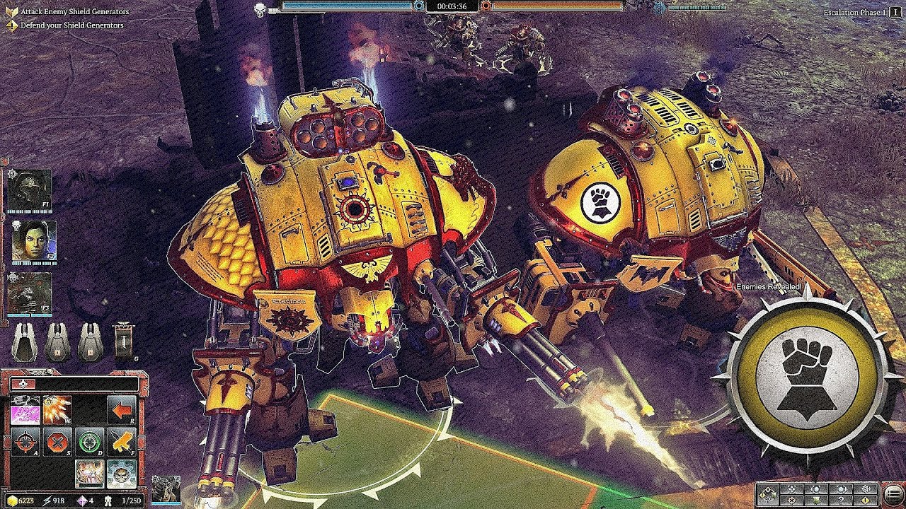 "WARHAMMER 40K LARGEST SCALE BATTLE! Imperial Fists vs Ork Invasion ...