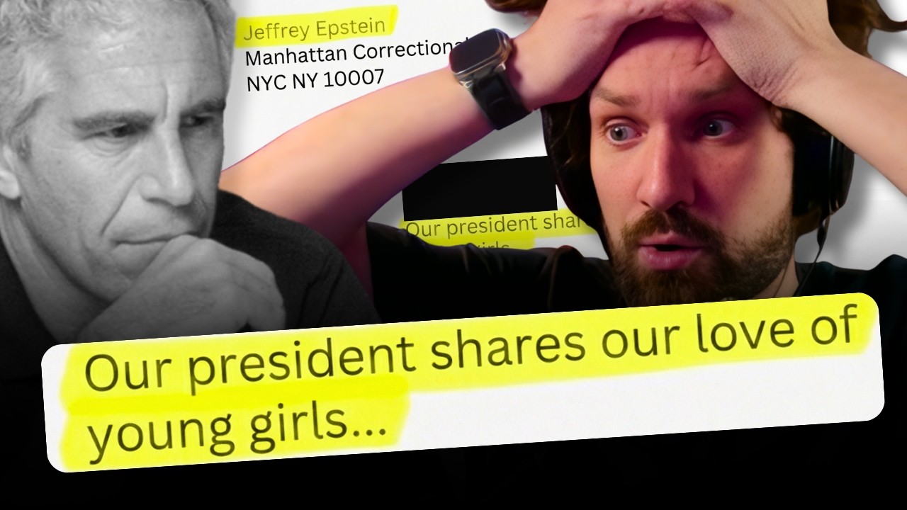 Epstein's Bombshell Letter Gets Released... - YouTube
