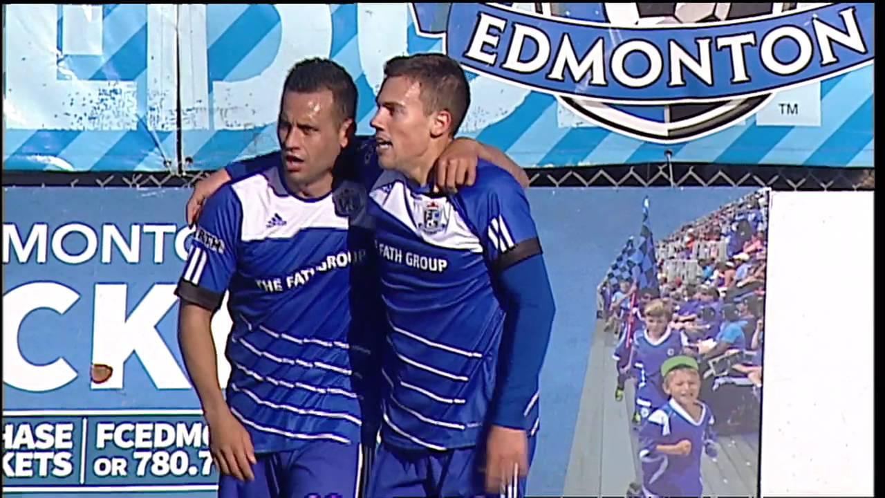 FC Edmonton's Ben Fisk scores the winner! - YouTube