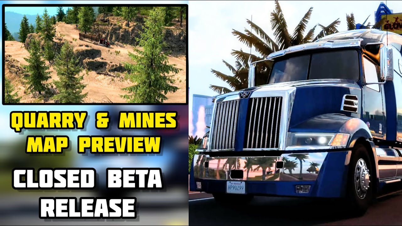 Quarry Location in Upcoming Truck Simulator Pro USA - Country Maps ...