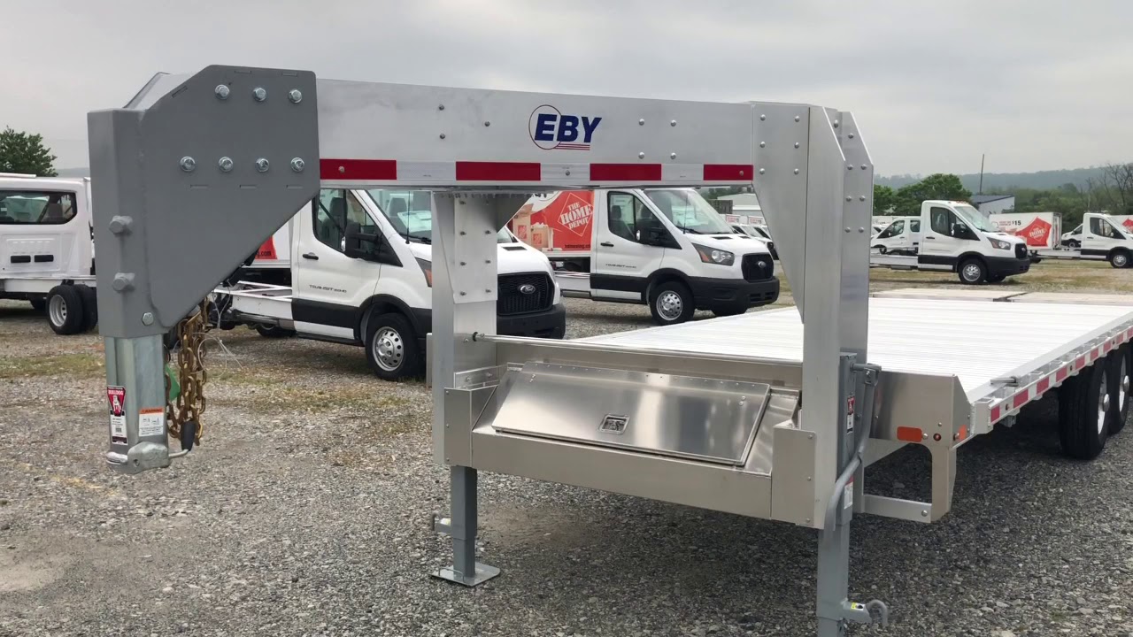 Eby 16K Gooseneck Trailer - YouTube