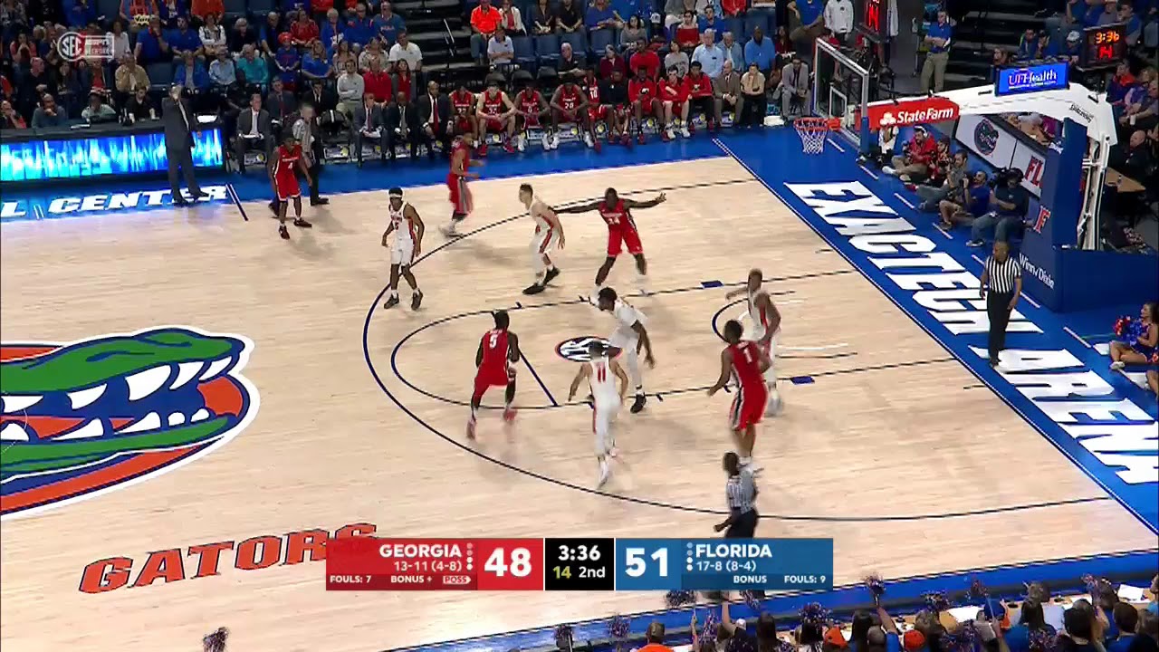 Pape Diatta #5 Georgia Highlights - YouTube