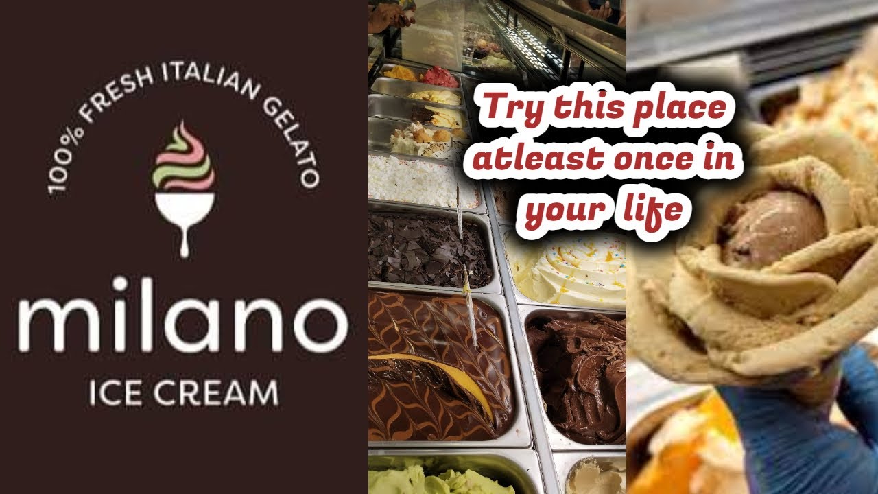 Milano Ice Cream Corner | Best Italian Gelato in Hyderabad | Rose Shape ...