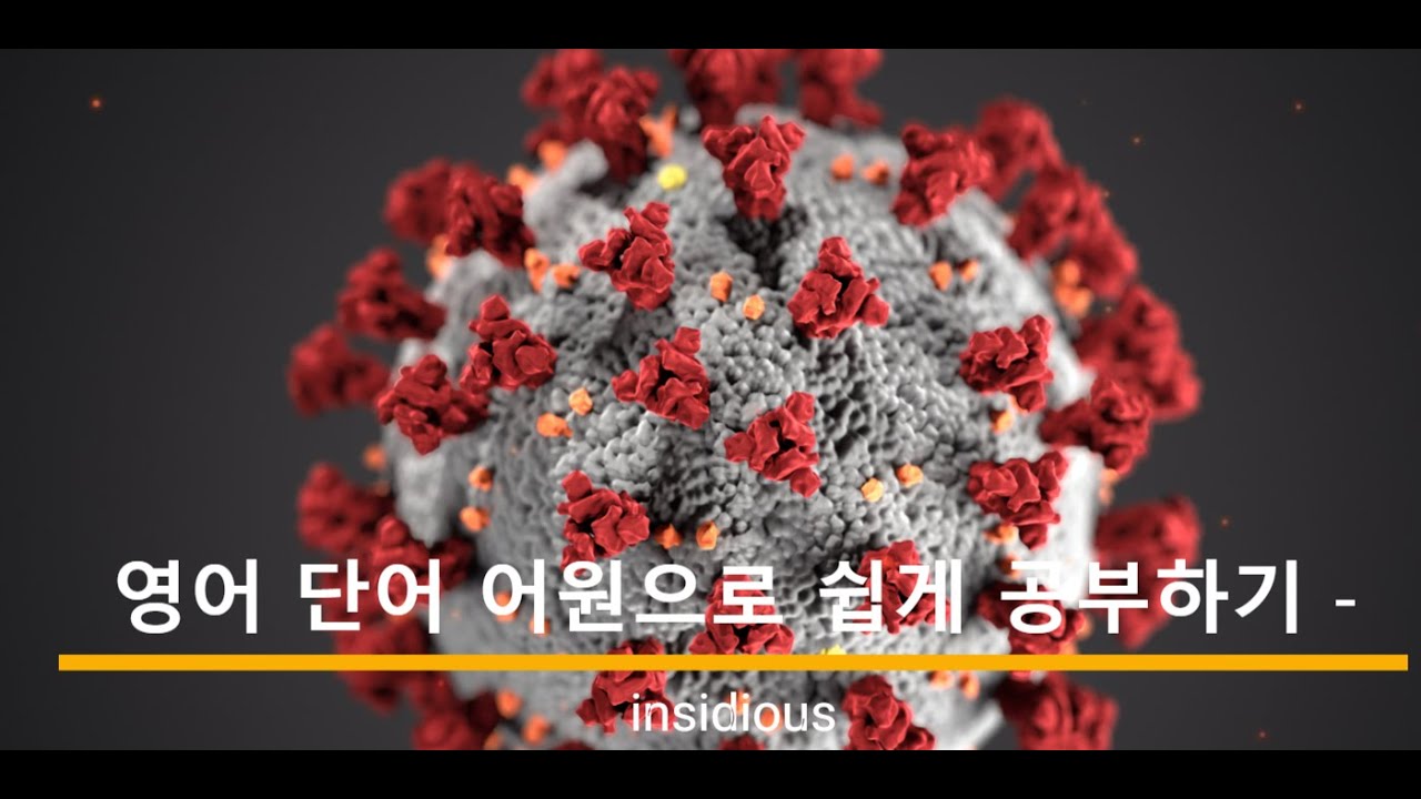 영어 단어 어원으로 쉽게 공부하기- insidious 어원, 뜻 - YouTube