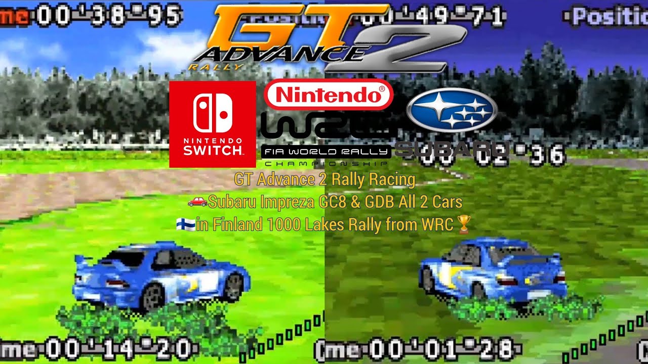 GT Advance 2 Rally Racing Subaru Impreza GC8 & GDB All 2 Cars in ...