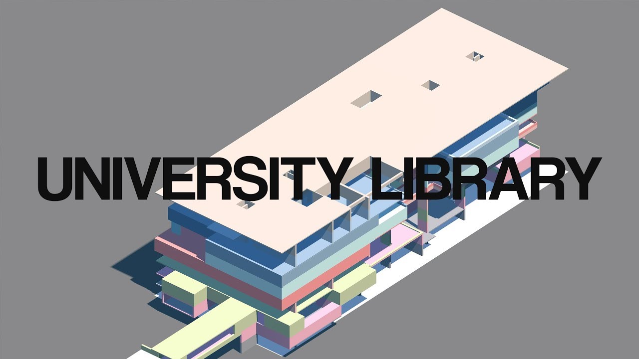 UTRECHT UNIVERSITY LIBRARY I WIEL ARETS I A WALK THROUGH IN 4K - YouTube