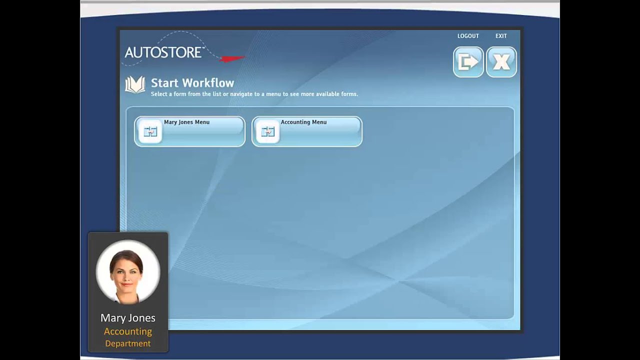 Personalize User Workflows (Xerox EIP) Demo - YouTube