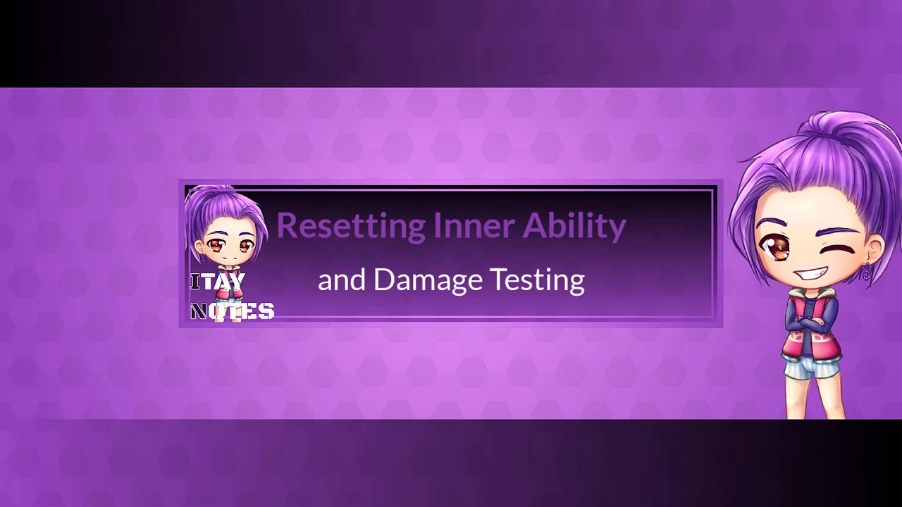 Resetting Inner Ability and Damage Testing - YouTube