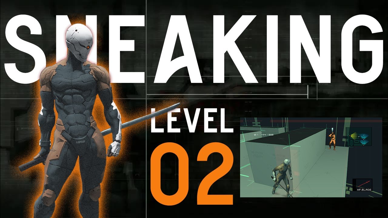 RAIDEN (NINJA): Sneaking - SNEAKING Level 02 | MGS2: VR Missions (TOP ...