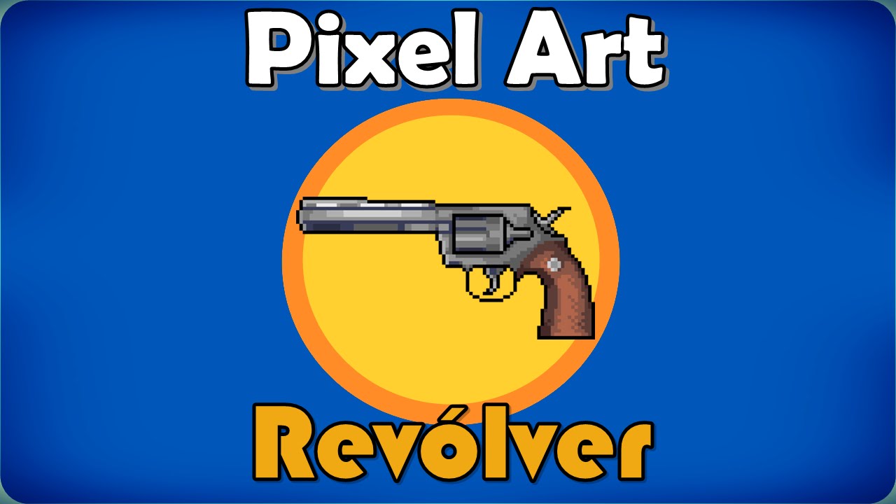 REVÓLVER - Pixel Art - Speed Art - YouTube