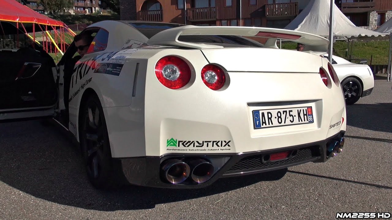 Nissan GT-R R35 with Full Armytrix Titanium Exhaust System - LOUD ...