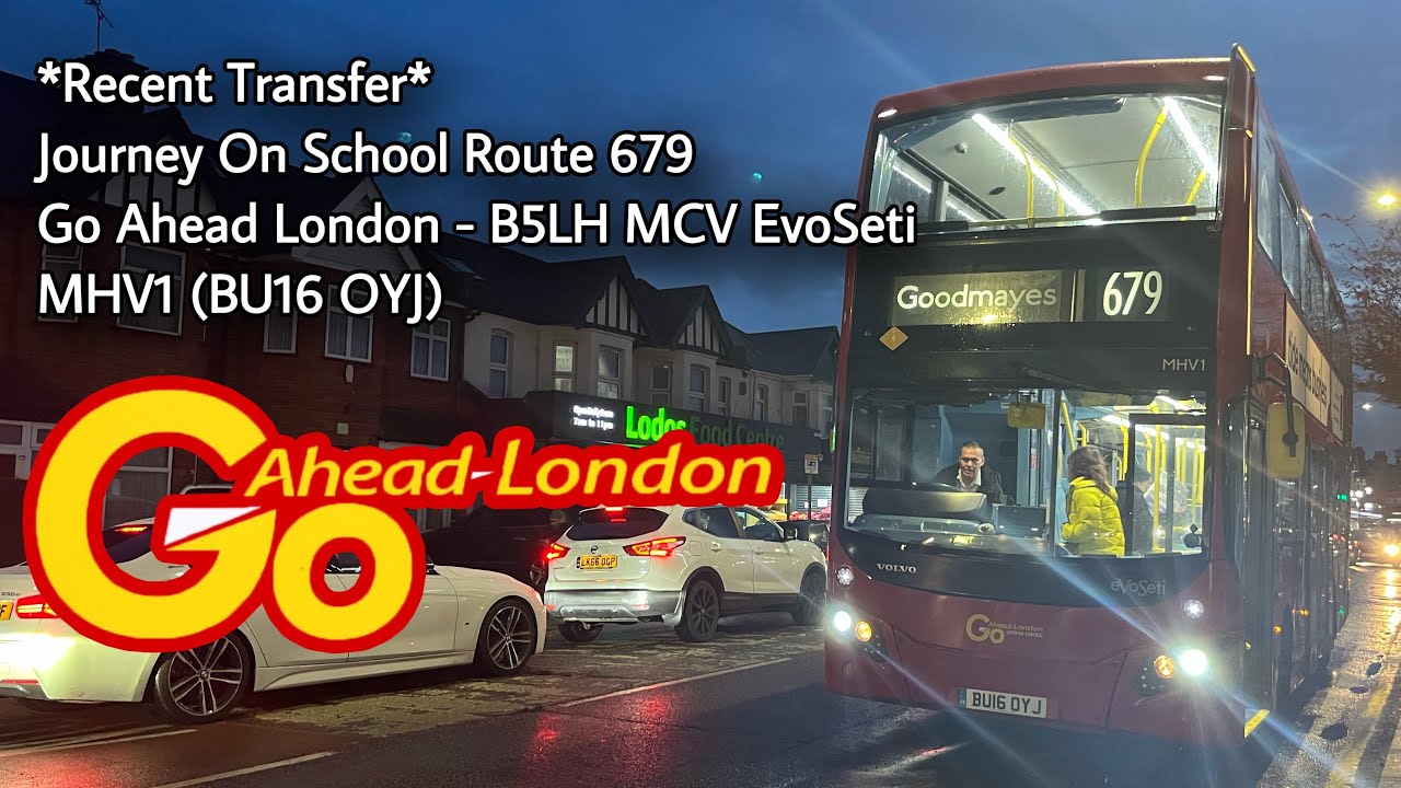 *Recent Transfer* Journey On School Route 679 | Go Ahead London B5LH ...