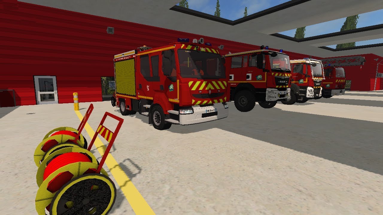 Farming Simulator 17 | Véhicule Pompier - YouTube